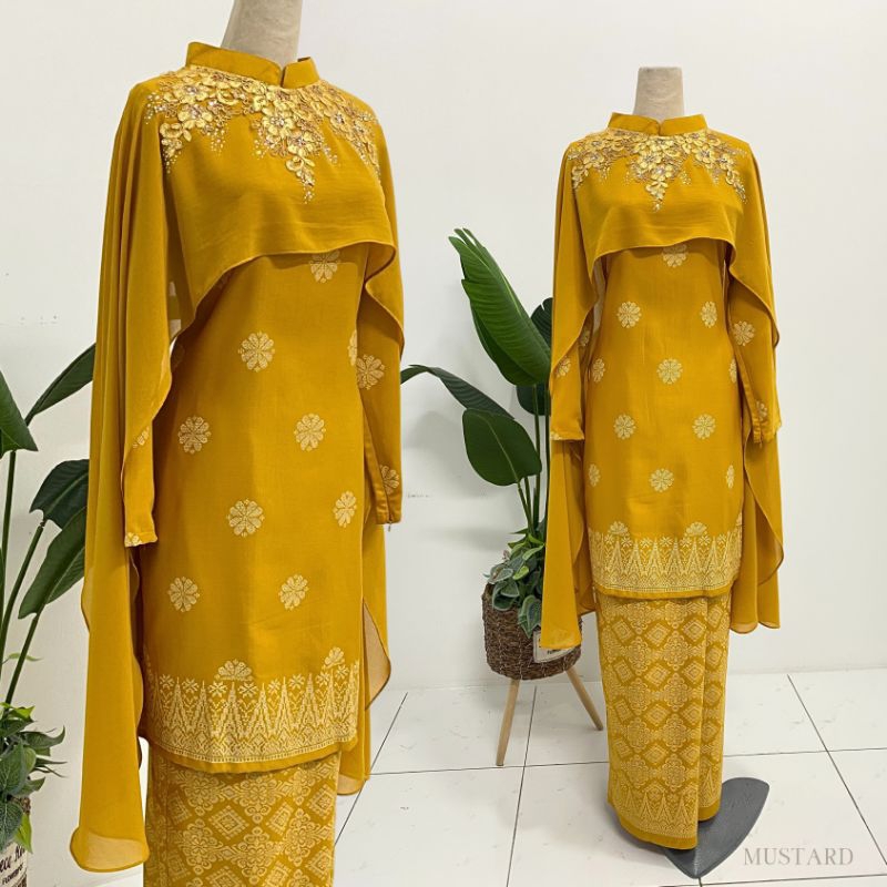 KURUNG SONGKET NEELAM 2024 | Kurung Songket | Songket Printed | Kurung ...