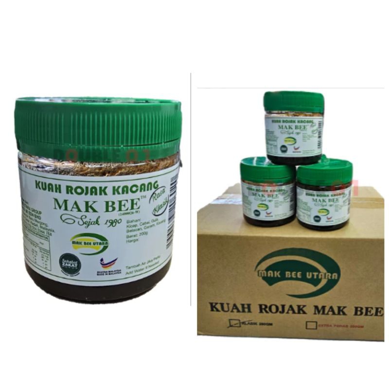 Kuah Rojak Mak Bee 200G | Shopee Malaysia