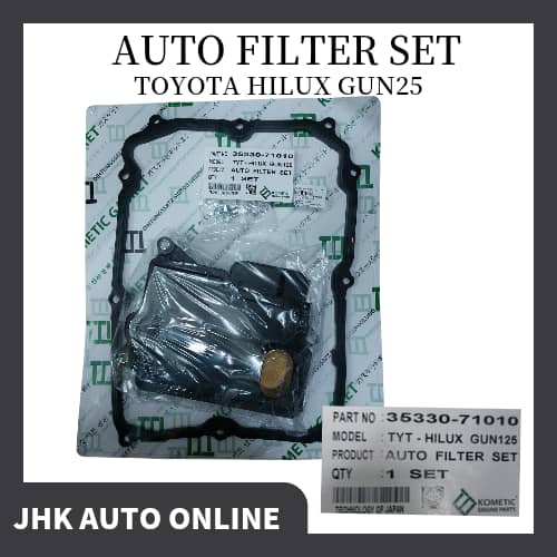 TOYOTA HILUX GUN25 AUTO FILTER SET AUTO FILTER & AUTO FILTER GASKET ...