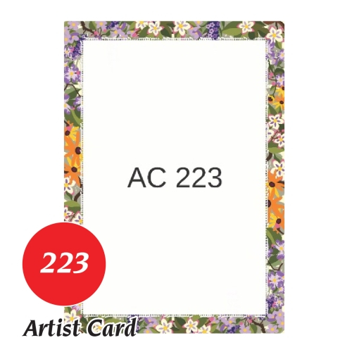 A4 Artist Card | A4 Fancy Artist Card | A4 Folio Card | Fancy Card ...