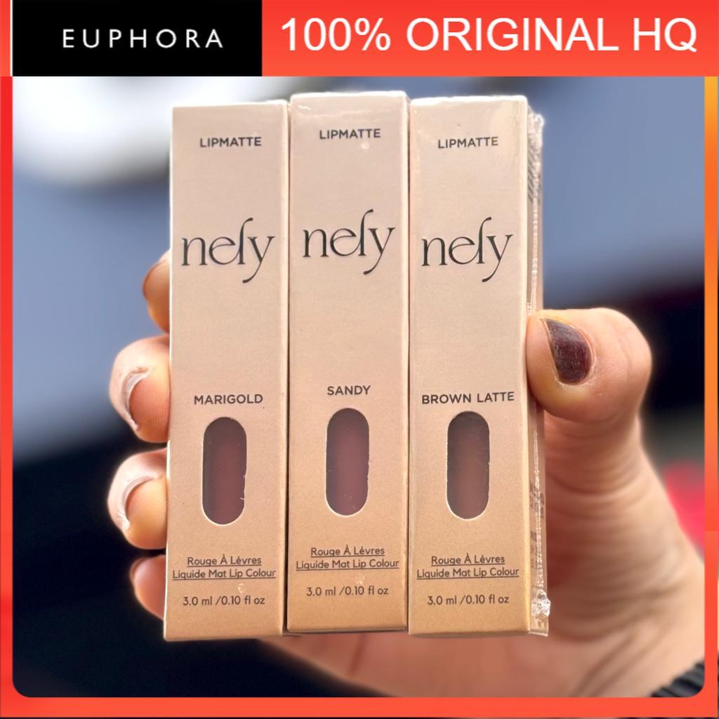 🔥NEW ITEM🔥💯 LIPMATTE NELY NELYSA WITH 2 CODE(MARIGOLD,BROWN LATTE ...