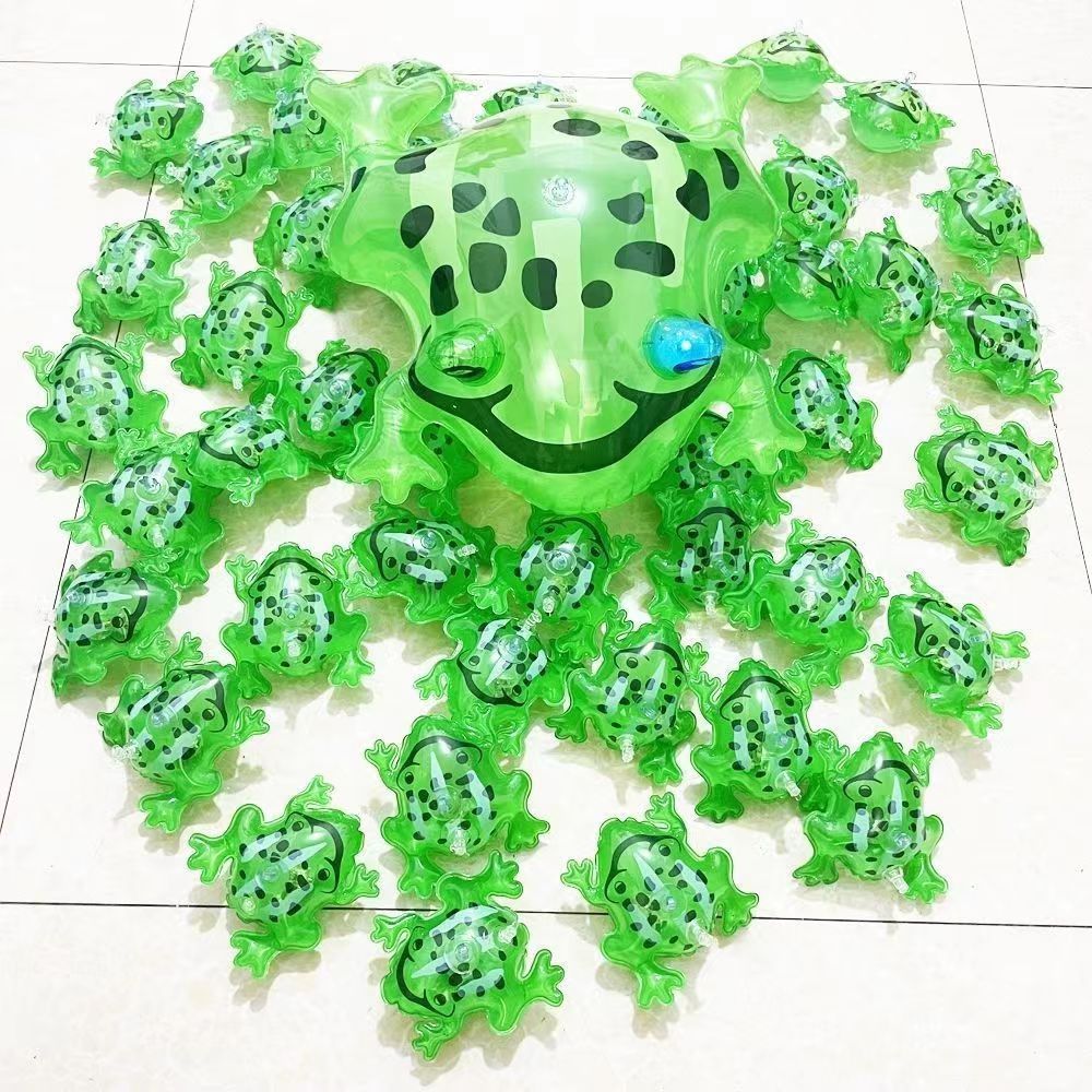 Inflatable Shining Eyes Cartoon Frog Belon katak / Frog balloon high ...