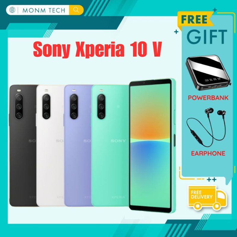 Sony Xperia 10 V / XQ-DC72 8+128GB Dual Sim / One Year Warranty | Shopee Malaysia