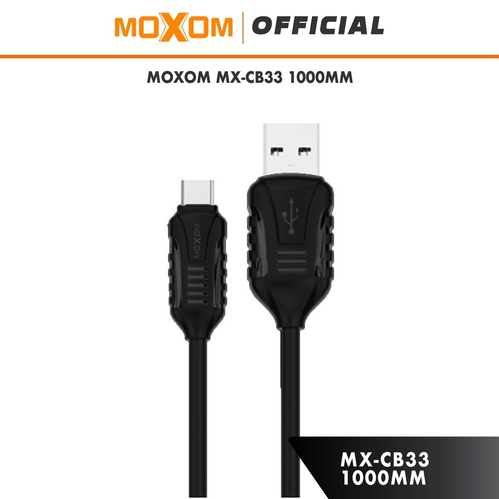 Moxom 2.4A Fast Charging Beetle Data Cable - Compatible with iPh MX-CB33 | Shopee Malaysia