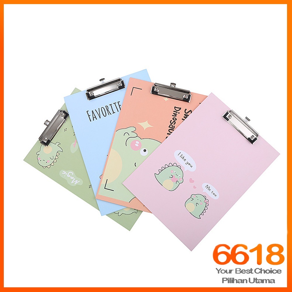 Papan Klip Dino MK-5208 Kadbod Fail Bersaiz A4 Kertas Papan Tulis ...
