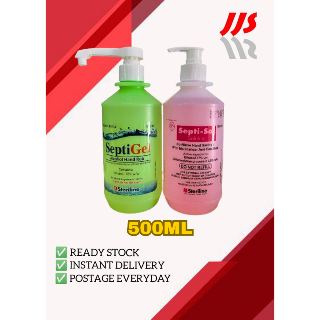 SeptiSol/SeptiGel Hand Sanitizer (STERILINE) | Shopee Malaysia