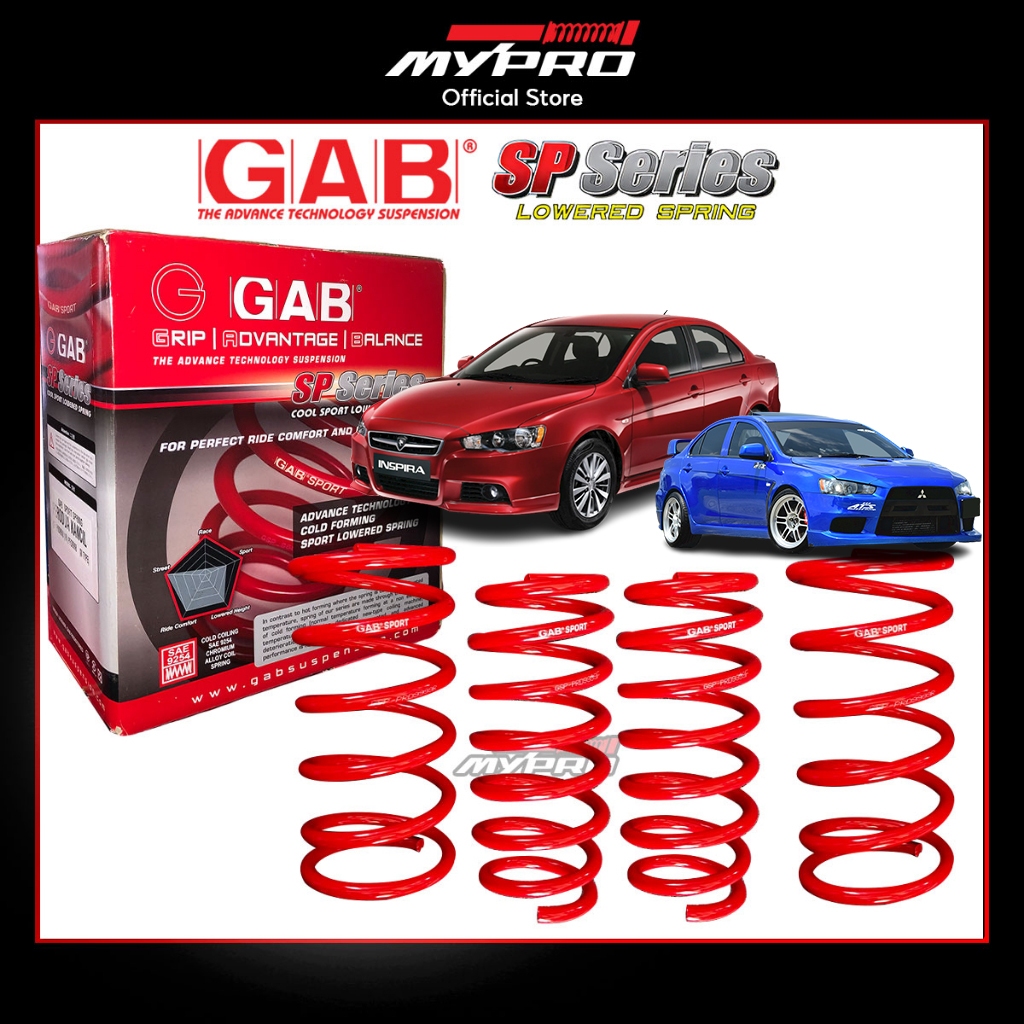 Best🔥Proton Inspira/ Lancer GT Gab Sport Spring SP Series | Shopee Malaysia