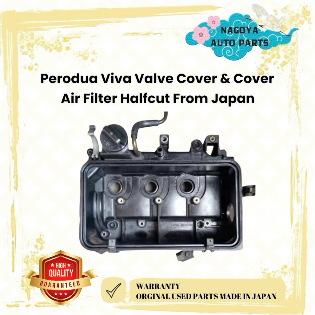 Perodua Viva Valve Cover & Cover Air Filter Halfcut From Japan | Shopee ...