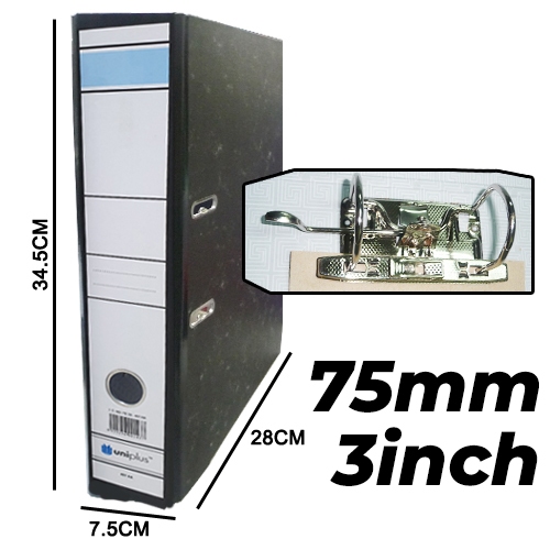 UNIPLUS/LION Lever Arch File 2 / 3 Inch (50mm / 75mm) 24pcs/CTN **PRICE ...