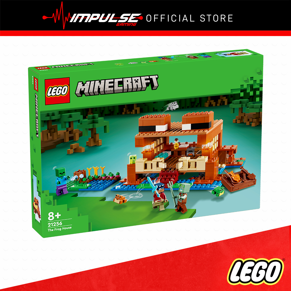 LEGO 21256 Minecraft The Frog House | Shopee Malaysia