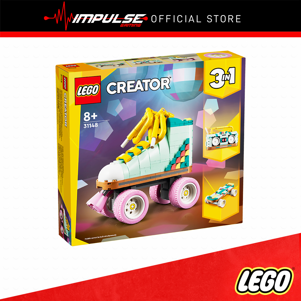 LEGO 31148 Creator Retro Roller Skate | Shopee Malaysia