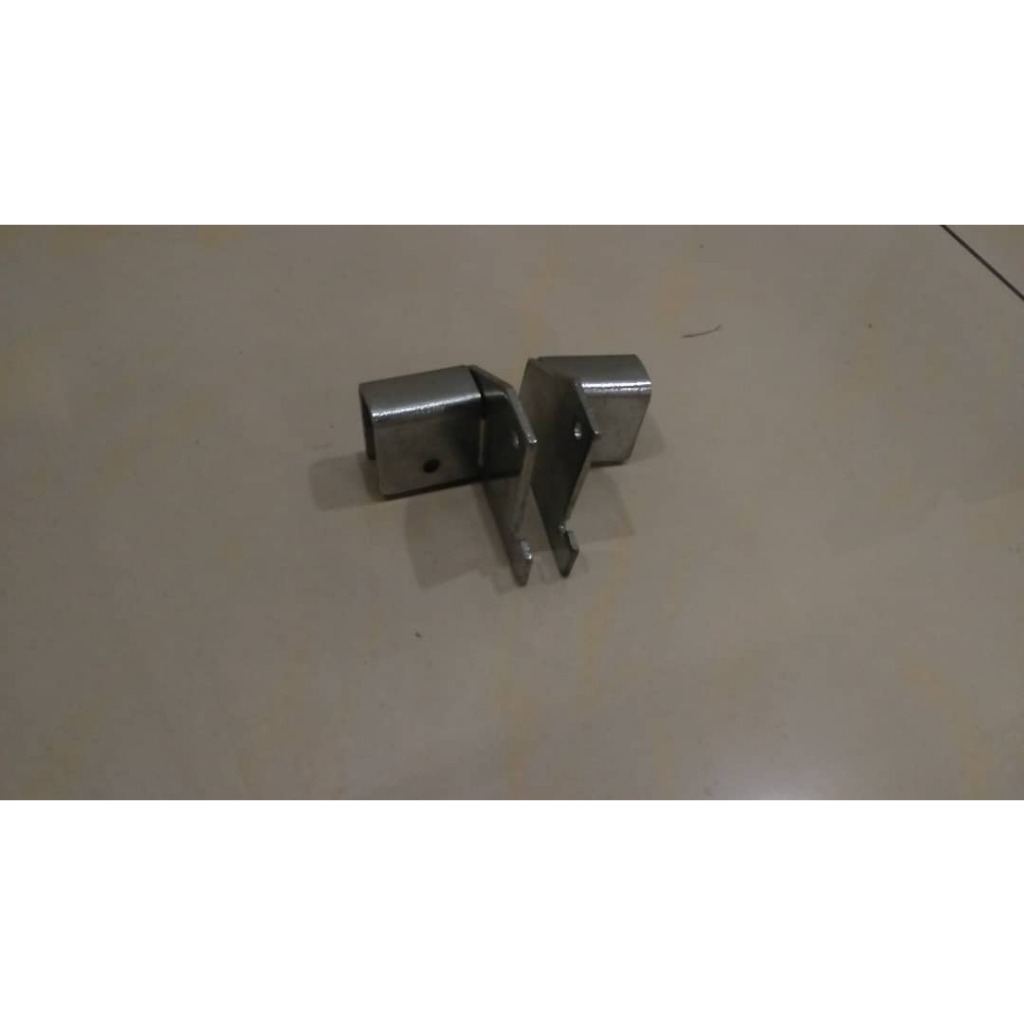 Used Square Bar Bracket without screw 20 pcs (10 sets) | Shopee Malaysia