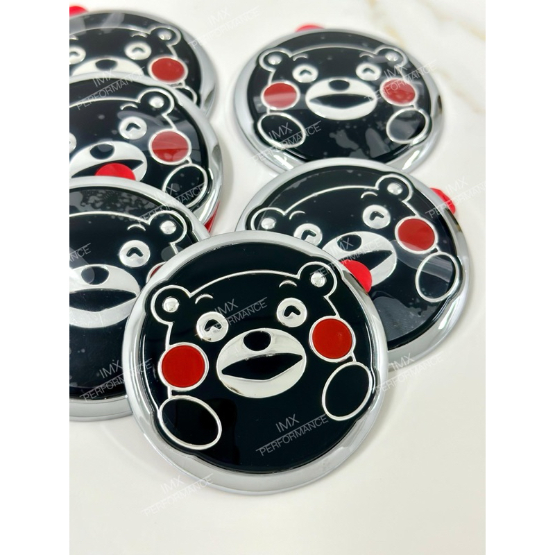 HONDA KUMAMON EMBLEM CHROME JDM LOGO HONDA JAZZ FIT GK RS FC FE ...