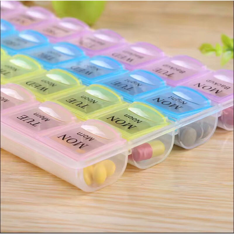 🍒HOT SALE🍒Medicine Pill Box Medicine Organizer Box Medicine Storage Box ...