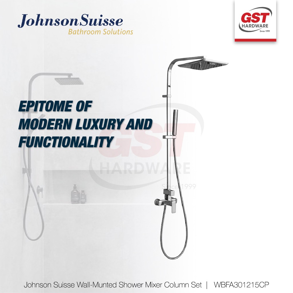 🔥 Johnson Suisse Shower Set Rain Shower Set Rainfall Shower Head ...