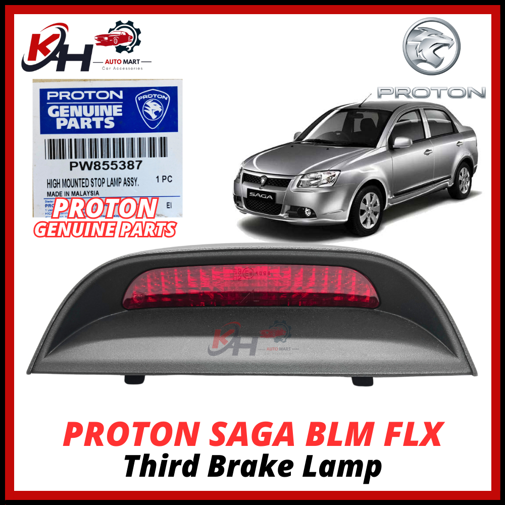 Original PROTON SAGA BLM FLX Third Brake Light 3RD Centre Brake Plug n Play Lampu Ketige KERETA ...