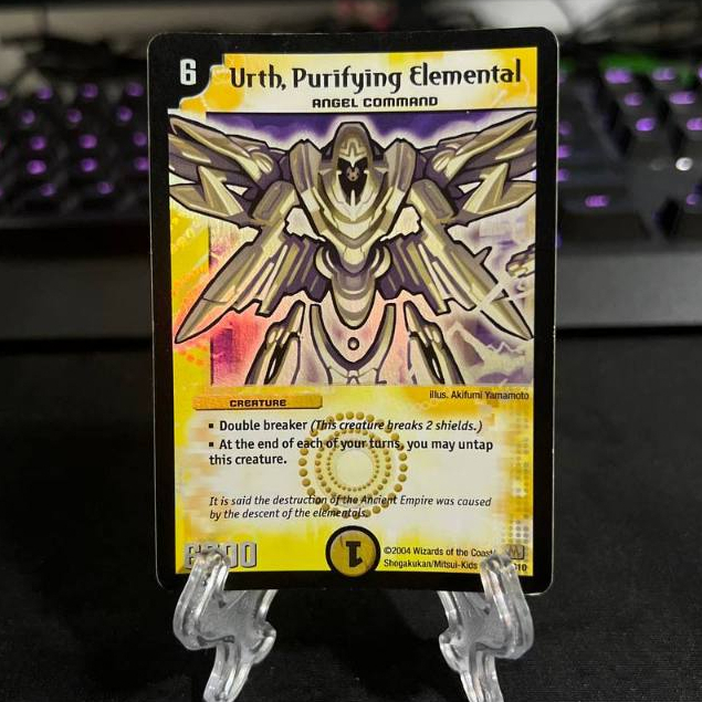 (SUPER RARE) Urth, Purifying Elemental (2004) - Duel Masters | Shopee Malaysia