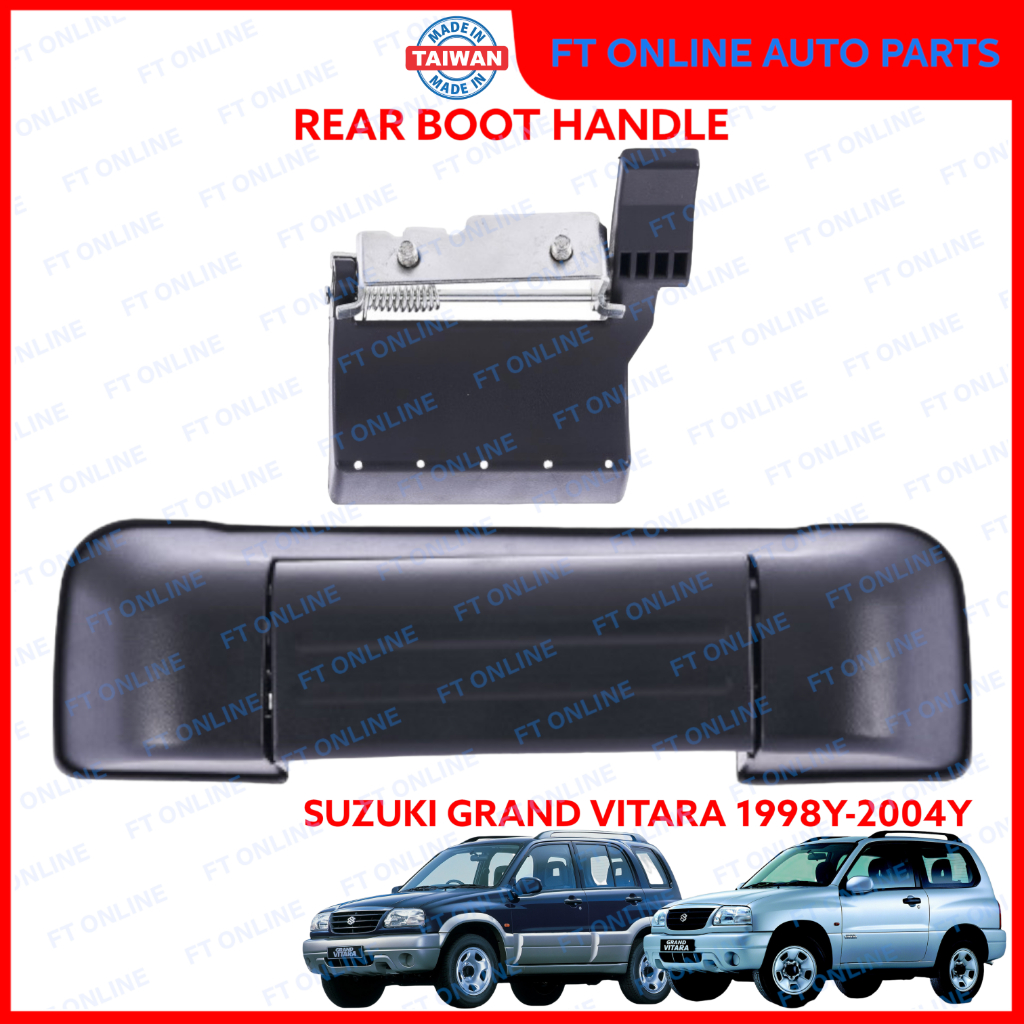 SUZUKI GRAND VITARA 1998-2004 SQ420 FTL52V HANDLE TAILGATE REAR BOOT ...