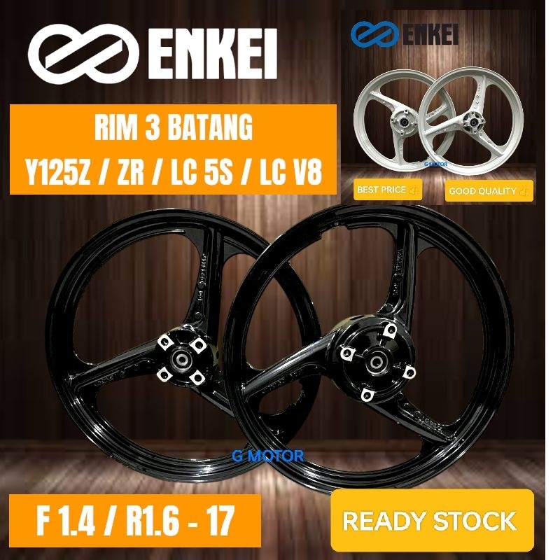 SPORT RIM Y125 Y125Z Y125ZR LC135 5S ENJEI 3 BATANG READY STOCK SPORT ...