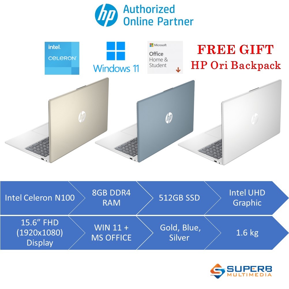 HP Laptop 15-fd0535TU Gold, fd0536TU Blue, fd0537TU Silver Replacement ...