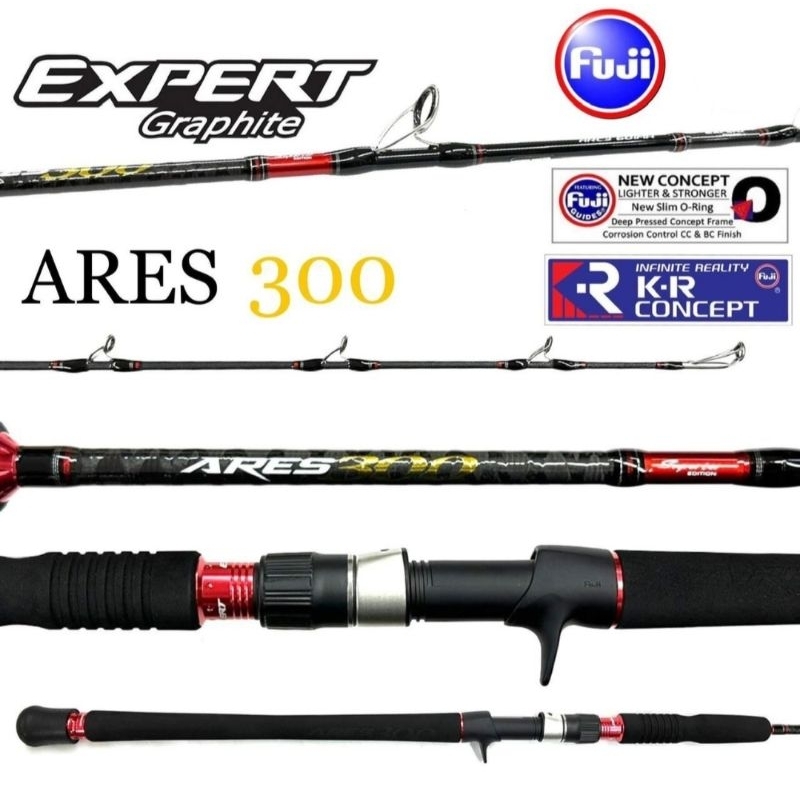 EXPERT GRAPHITE ARES 300 BOTTOM FISHING ROD | Shopee Malaysia