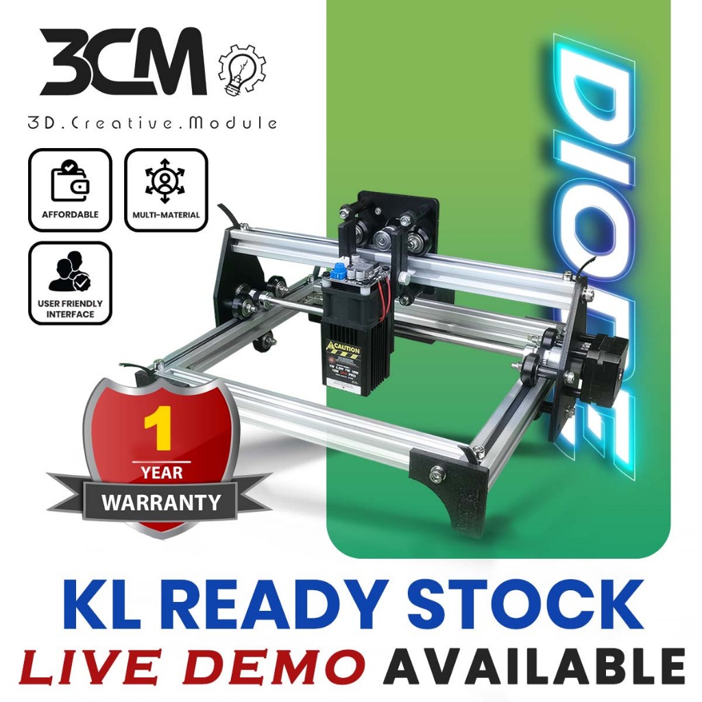 3CM Diode Laser Engraver Cutter Machine | Shopee Malaysia