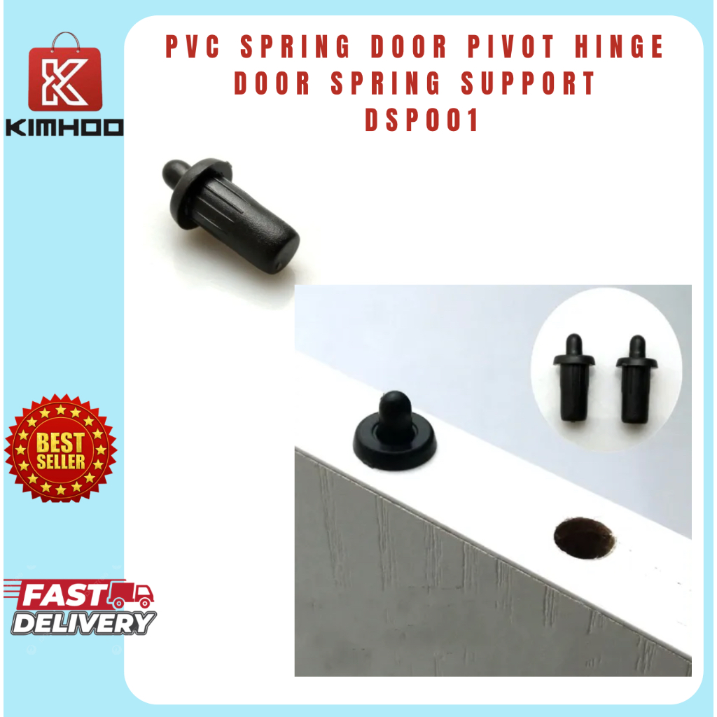 Door Spring Support // Black // PVC Spring Door Pivot Hinge // DSP001 ...