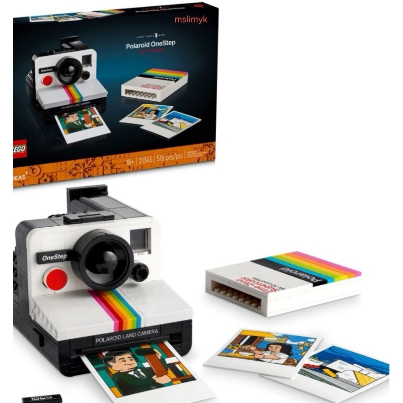 "mslimyk" 21345 Lego Polaroid OneStep SX-70 Camera | Shopee Malaysia