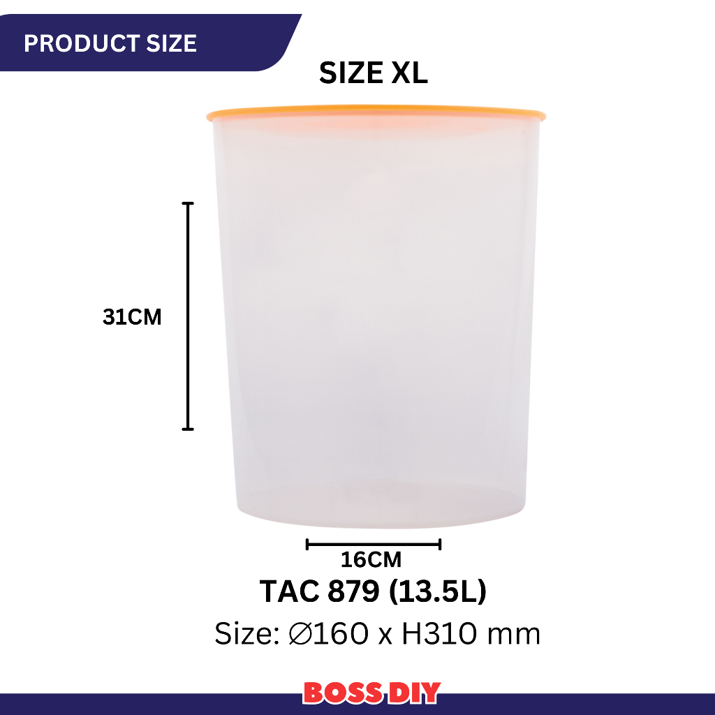 Felton Topper Airtight Canister 1.5L / 3L / 5L / 13.5L TAC 873 / TAC ...
