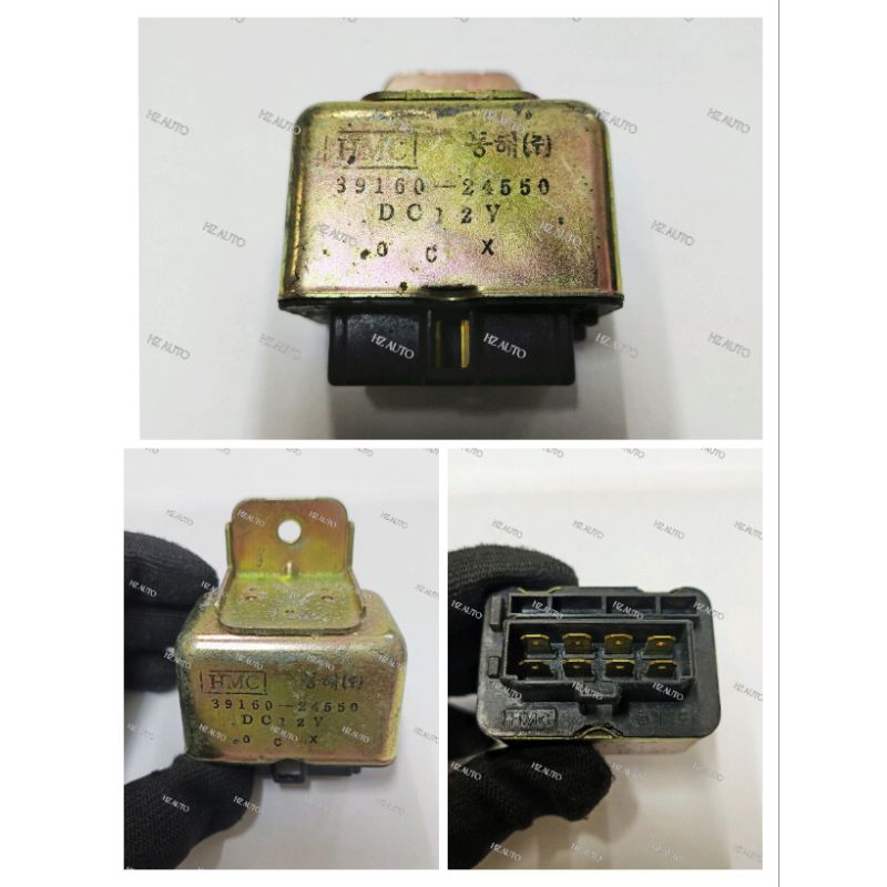 100% ORIGINAL 39160-24550 FUEL PUMP RELAY 8PIN 12V FOR HYUNDAI ATOS ...