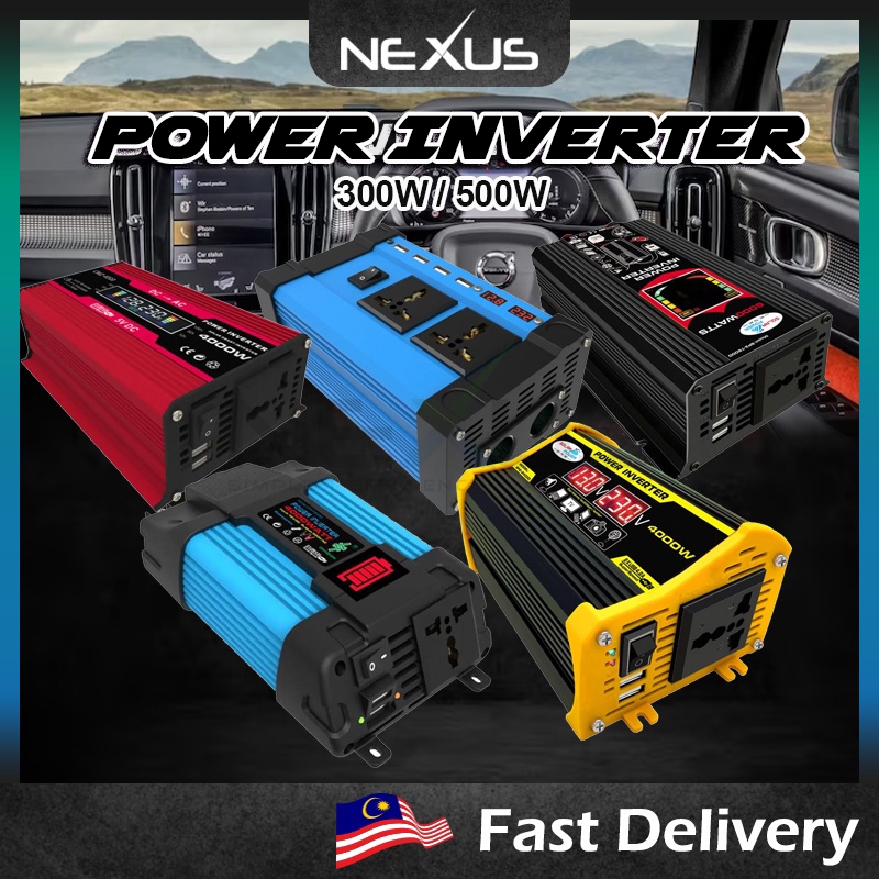 Nexus Power Inverter Generator High Frequency 4000W Peak Power Watt ...