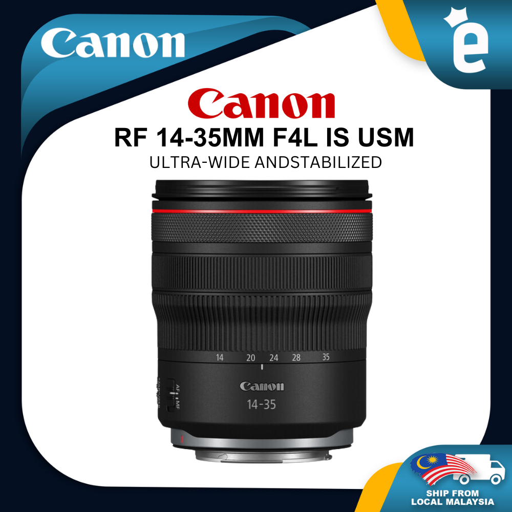 Canon RF 14-35mm f4 L IS USM Lens (ORIGINAL CANON WARRANTY) | Shopee Malaysia