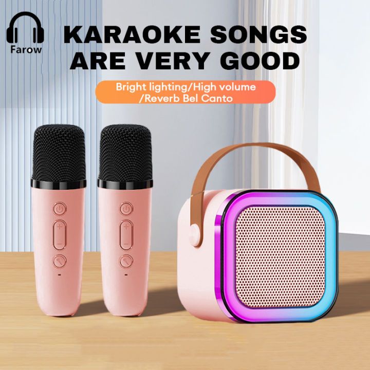 [Ready Stock In KL] Bluetooth K12 K6 Karaoke Mic with speaker Wireless ...