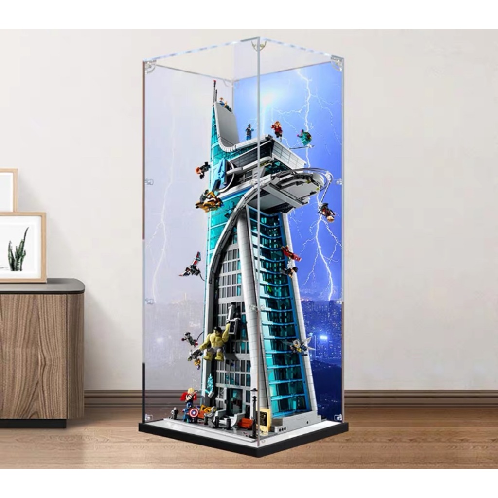 Acrylic Display Case Box 76269 Marvel - Avengers Tower (Only display ...