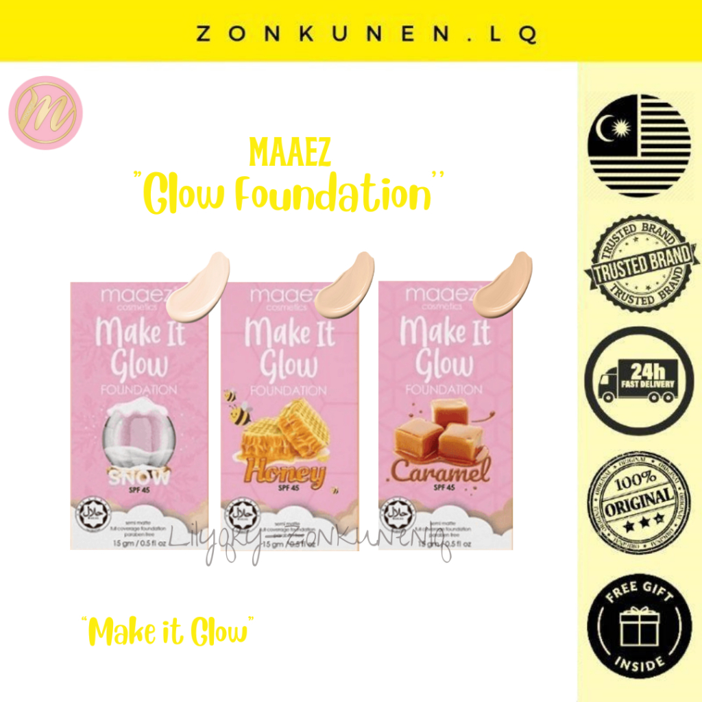 MAAEZ FOUNDATION 15G (READY STOCK KL) | Shopee Malaysia