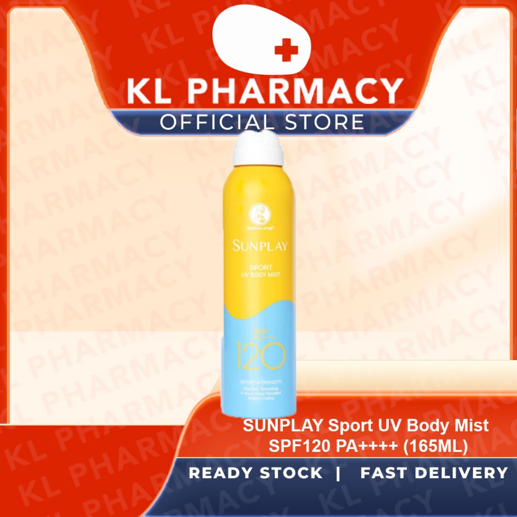 SUNPLAY Sport UV Body Mist SPF120 PA++++ (165ML) | Shopee Malaysia