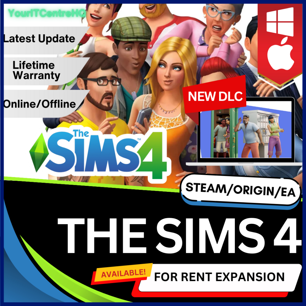 [2025 New Released] Sims 4 with All DLCs and New DLC Available ...