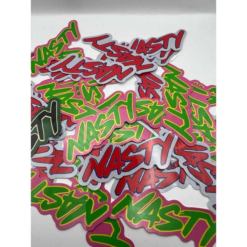 Sticker Nasty Original 2pcs | Shopee Malaysia