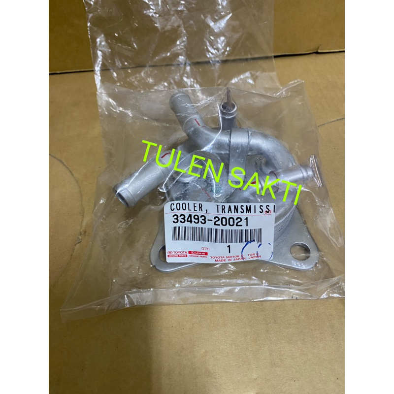 ORIGINAL TOYOTA WISH ZNE10 1.8 (2003-2008) AUTO OIL COOLER > 33493 ...