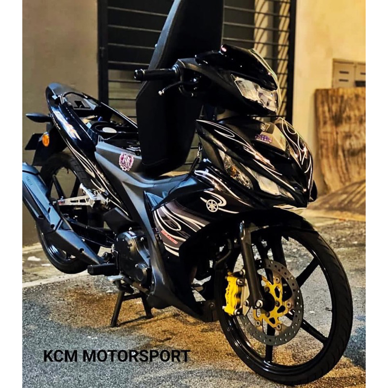 COVERSET / BODY SET MOTOR YAMAHA LC 135 V8 FI DESIGN API AND DESIGN ...