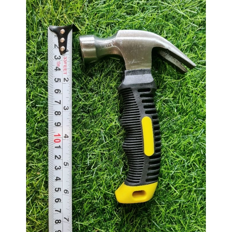 6"/150mm (350g) Mini Size Claw Hammer with Rubber Grip / Tukul Cakar ...