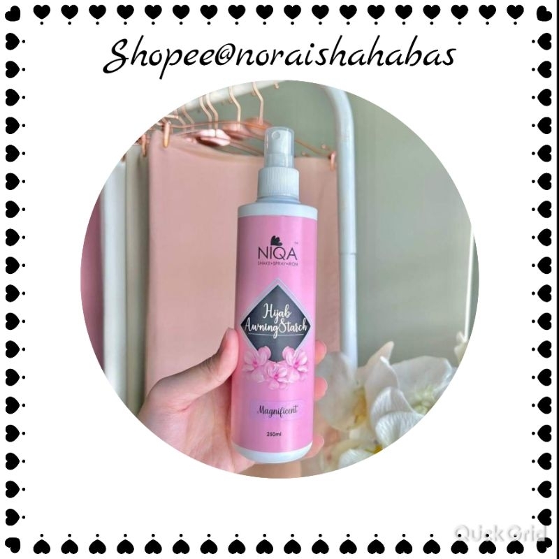 NIQA AWNING STARCH / PENGERAS TUDUNG BY NIQA | Shopee Malaysia