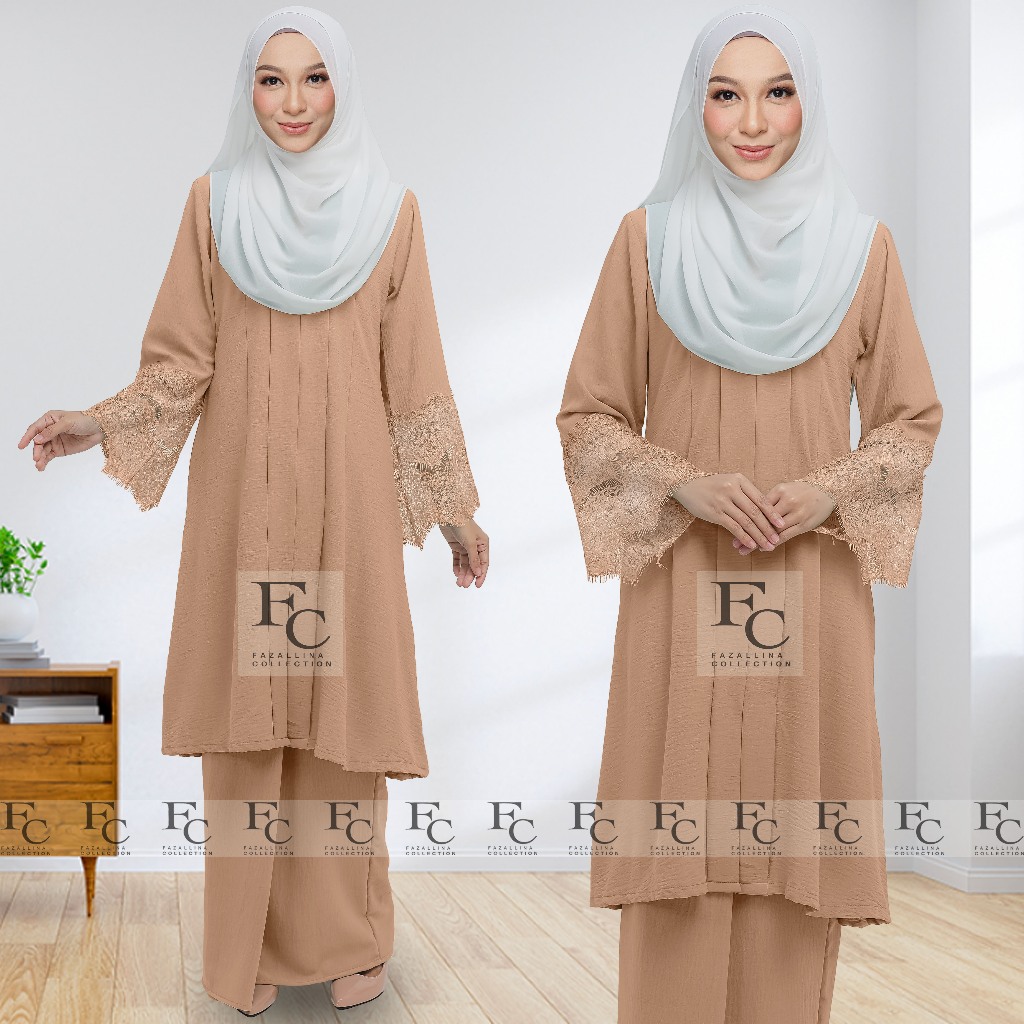 Kebaya Baju Kurung Material italian Cotton Kain Lepat Exclusive By ...