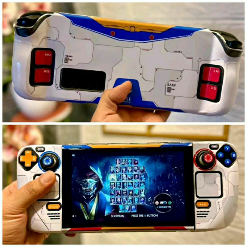 SteamDeck Steam deck LCD/OLED Gundam RX78 Unicorn Exia Freedom Design ...