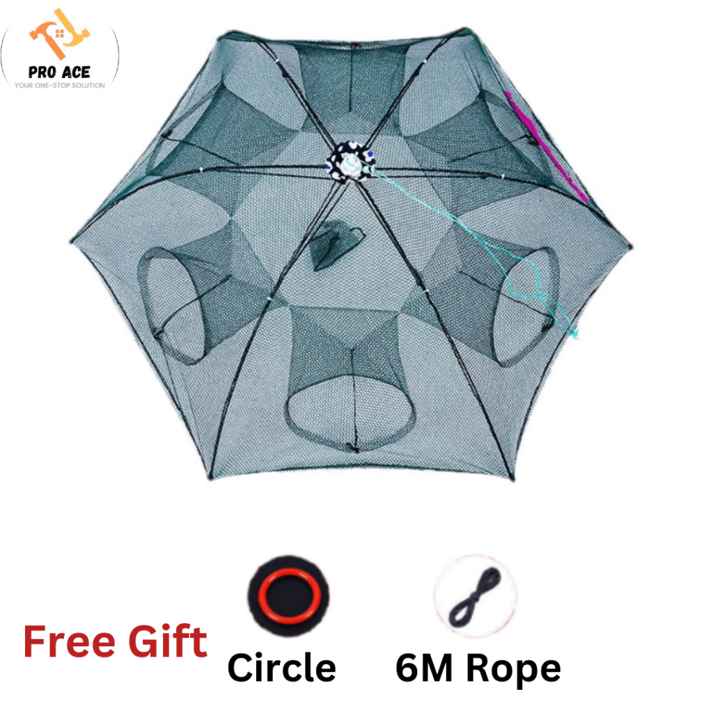 [ 🔥 Ready Stock 🔥 ]Bubu Ikan Jala Payung Udang Tangsi Jaring Ketam ...