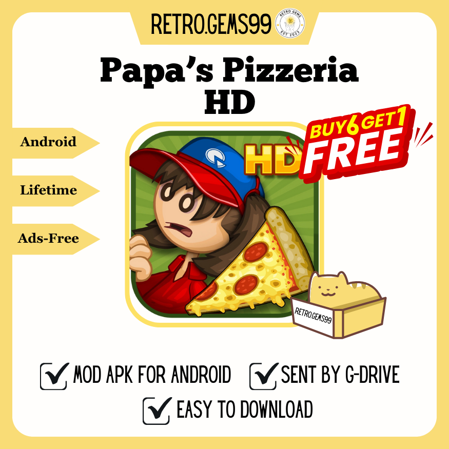 [Android] 💥 Papa's Pizzeria HD 💥 Game | Unlocked MOD APK SIM CSL ...