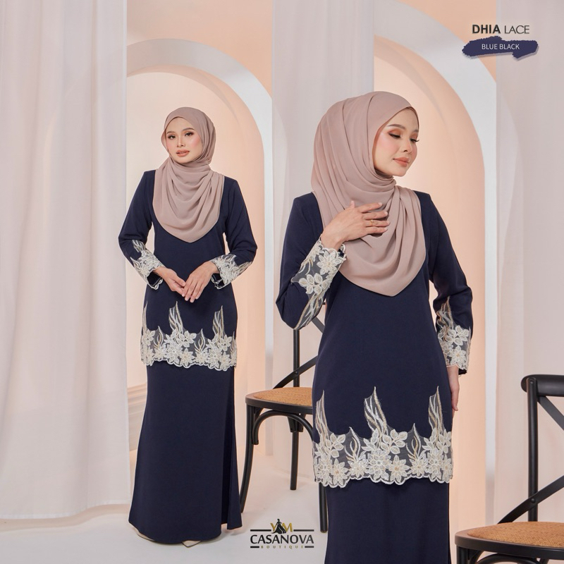 👗 New Design Promosi Raya Dhia lace Raya 2024 Hot Item viral 🔥 | Shopee Malaysia