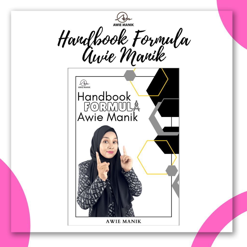 [BUKU] HANDBOOK FORMULA AWIE MANIK | Shopee Malaysia