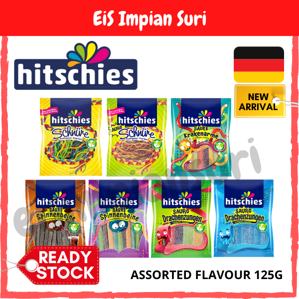 (Ready Stock!)Hitschler Hitschies Original Assorted Flavour 125g Jelly ...