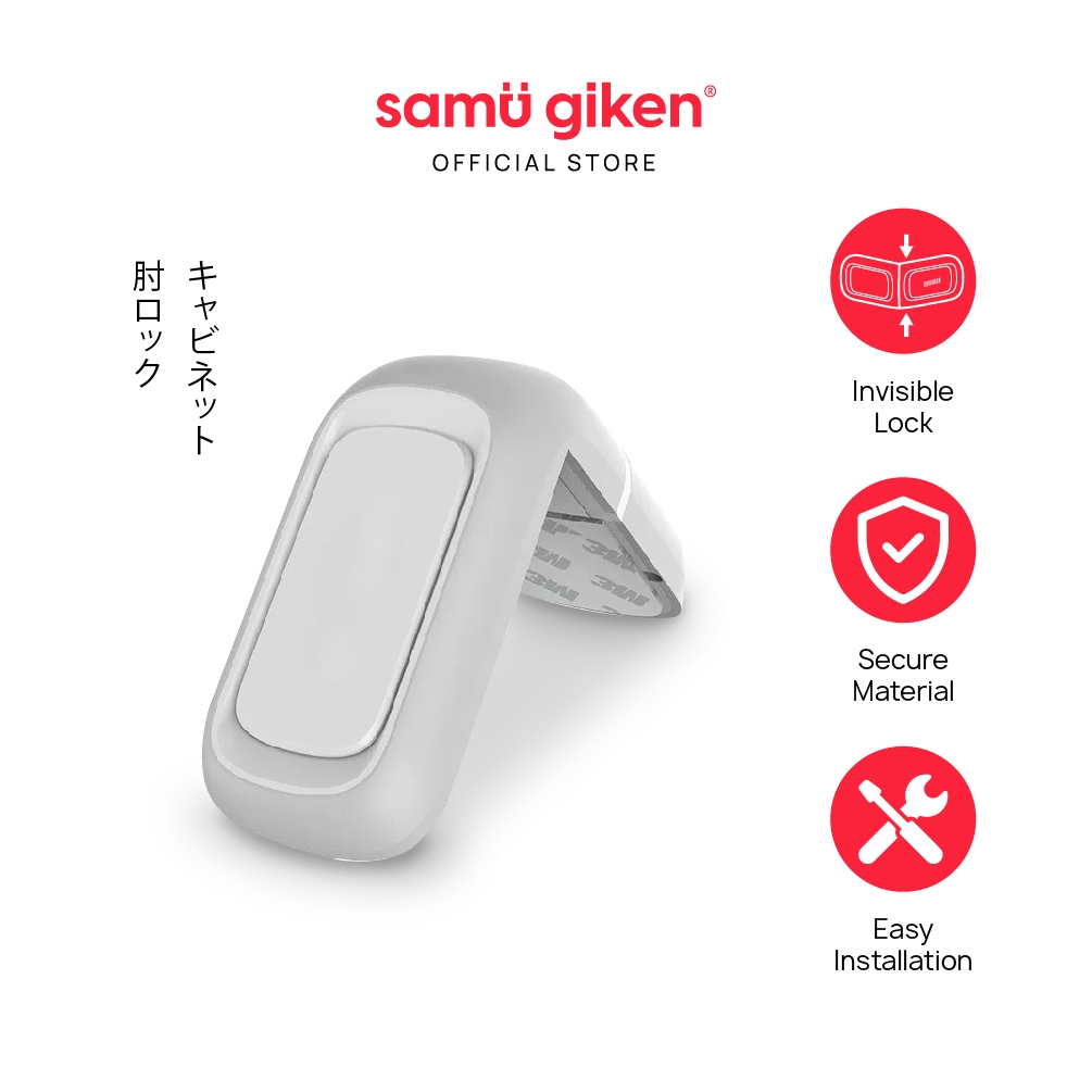 Samu Giken Safety Lock(Cabinet Elbow Lock) | Kunci Keselamatan(Kunci ...